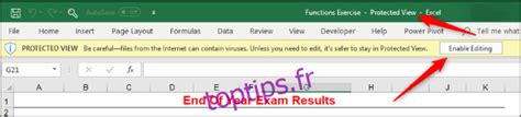 Comment Passer En Mode Dédition Dans Excel Toptipsfr