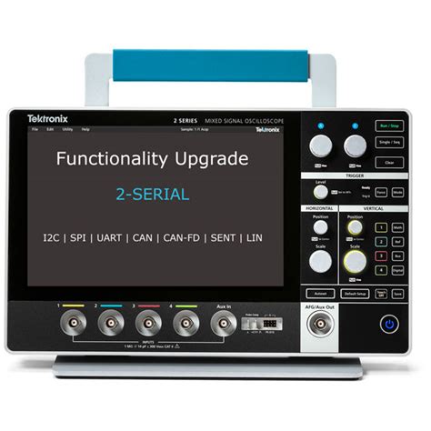Tektronix 2 Serial I2c Spi Uart Can Can Fd Sent Lin Serial Trigger