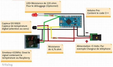 Arduino Sonde Température Sans Fil Goulotte Protection Cable Exterieur