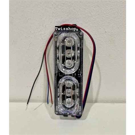 Jual Lampu Led Blitz Strobe 2 Mode Kedap Kedip Led Flash Light Strobe