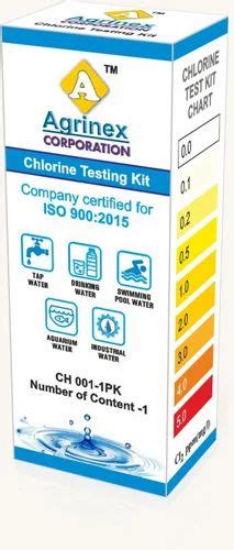 Portable Chloride Water Testing Kit Packaging Type Bottle At Rs 225 Piece In Lucknow