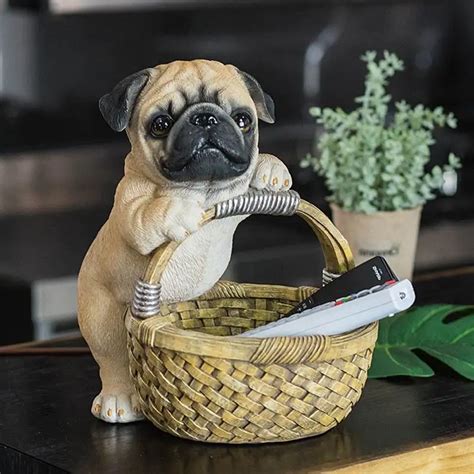 Лабрадор корги Мопс Шиба ину Статуэтка собаки коробка для хранения Животных искусство Скульптура