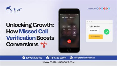Unlocking Growth How Missed Call Verification Boosts Conversions