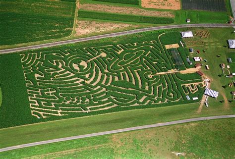 Corn Maze Award Winning Designs Cherry Crest Adventure Farm