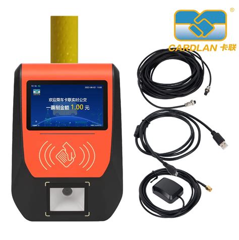 Cashless Payment Card Reader Nfc Bus Validator Pos Terminal For Public Transportation Bus Ticket