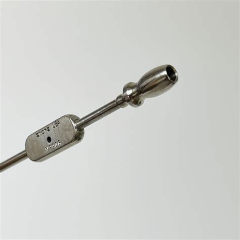 Used Storz Bausch And Lomb N2906 Suction Tube 3mm Long Curve Or