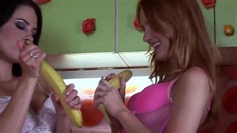 Holding Bananas Made These Hotties To Get Funky Together Sex Toy Sex
