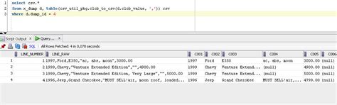 ORA Unique Constraint Violated SELECT FROM Spreadsheet Or How To Parse A CSV File