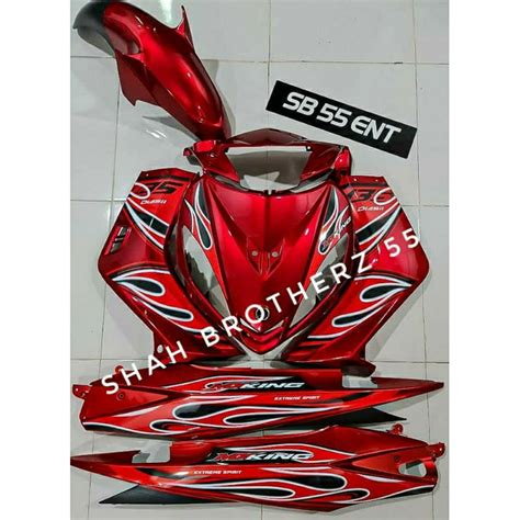 COVERSET 135LC V1 MERAH API JFORCE Shopee Malaysia
