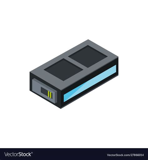 Technology Hardware Device Computer Isometric Vector Image