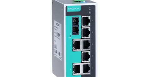 MOXA EDS 208A SS SC Unmanaged Ethernet Switches ManuAuto