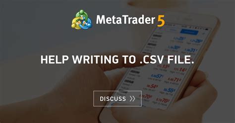 Help Writing To Csv File Trade Forex Mql4 And Metatrader 4 Mql4