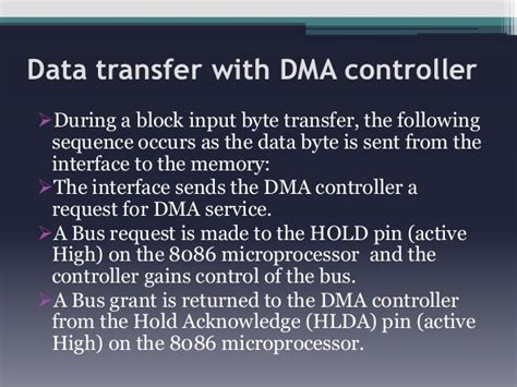 dma and dma controller 8237