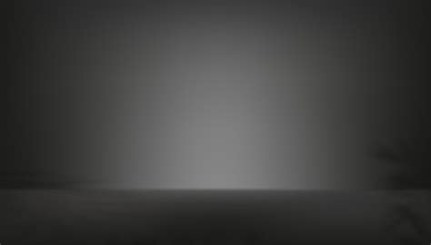 3d 스튜디오 룸 벽 배경에 야자수 잎 그림자가있는 회색 시멘트 벡터 일러스트 레이 션 회색 바닥 나뭇 가지의 빛과 그림자가있는