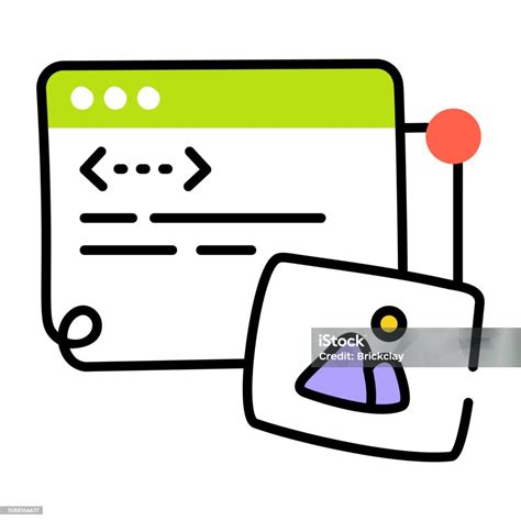 interface coding stock illustration download image now coding