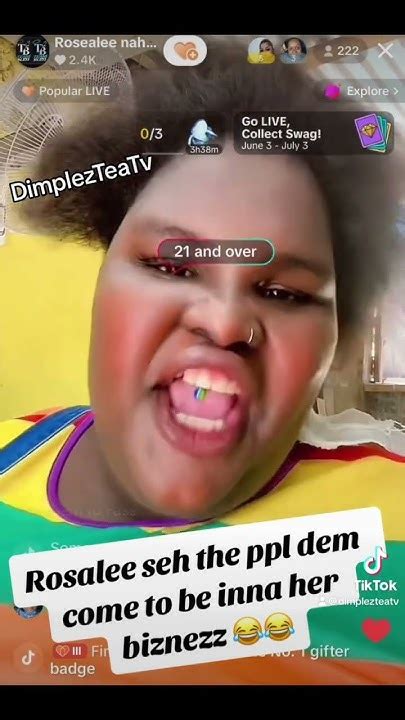 Rosalee Responds To Women Dat Ask Her Weh Yuh Deh On Live 😂😂😂🚨 Must