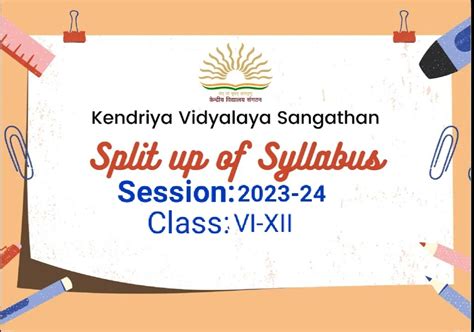 split up syllabus 2024 25