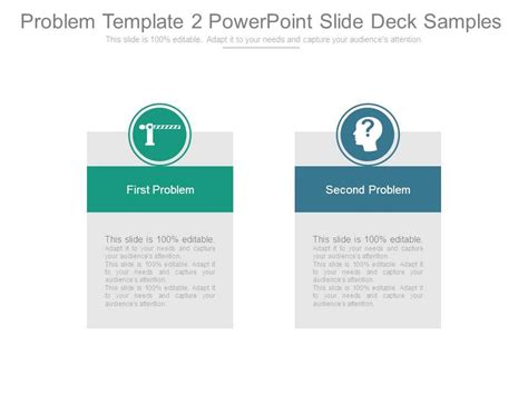 Problem Template 2 Powerpoint Slide Deck Samples Powerpoint Slide