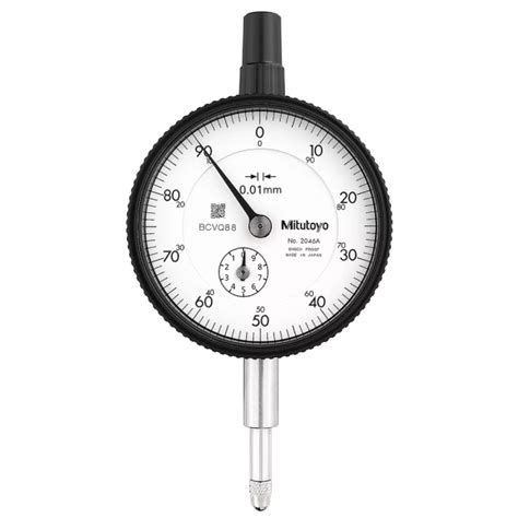 Dial Indicator 10x001 Bezel 55mm 2046a Lug Back Mitutoyo Bergin Sa Dial Indicator 10x001 Bezel 55mm 2046a Lug Back Mitutoyo Bergin Sa