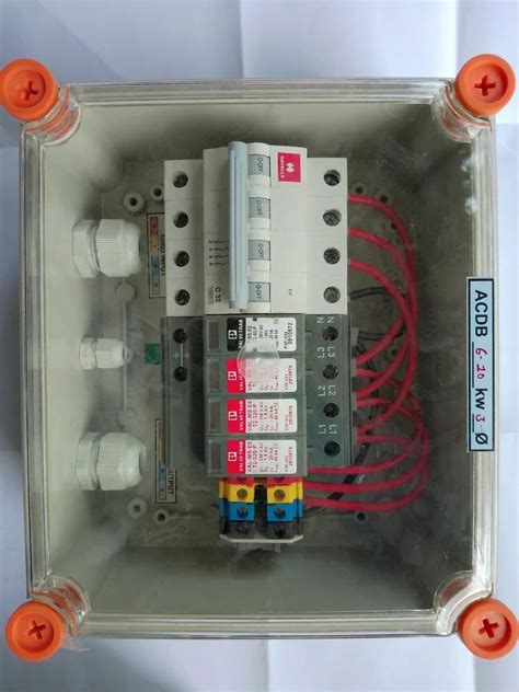 10 Kw Solar Acdb Box At Rs 2200 In Surat Id 2851532659491