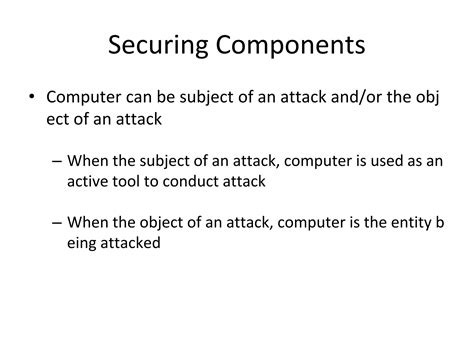 Chapter Introduction To Information Security PPT IT And Internet Support Internet