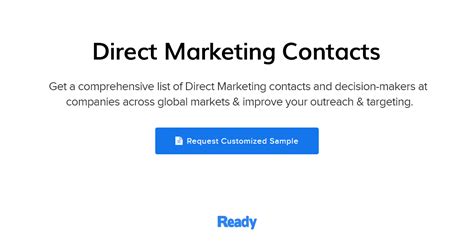 List Of 6346 Direct Marketing Contacts 2026