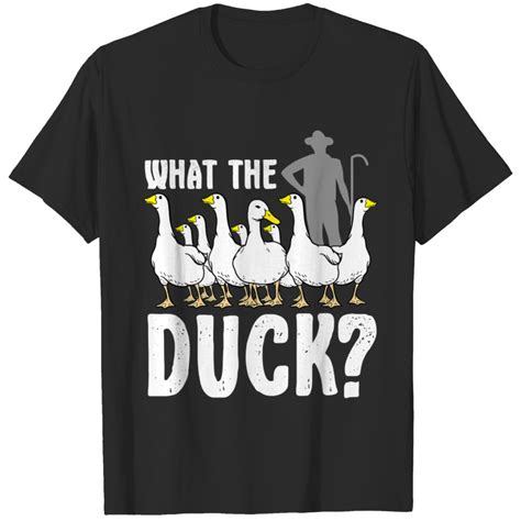 Ducks Quack Funny Duck Herding Pun 58 Duckie Ducks T Shirts Sold By Quickbeamwart Sku 77274886