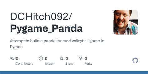 GitHub DCHitch Pygame Panda Attempt To Build A Panda Themed Volleyball Game In Python