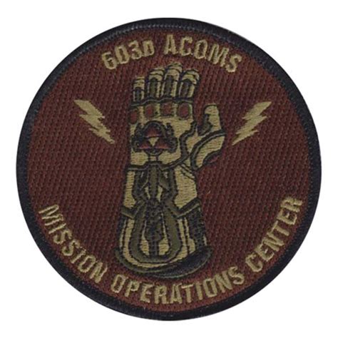 603 Acoms Avengers Ocp Patch 603rd Air Communications Sq