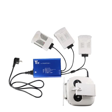 DJI Phantom 4 Pro Battery Charger 4 In 1 Charger Fast Battery Charger For DJI Phantom 4 Pro