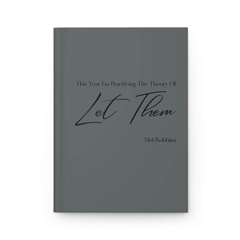 Mel Robbins Let Them Theory Hardcover Journal Matte Etsy
