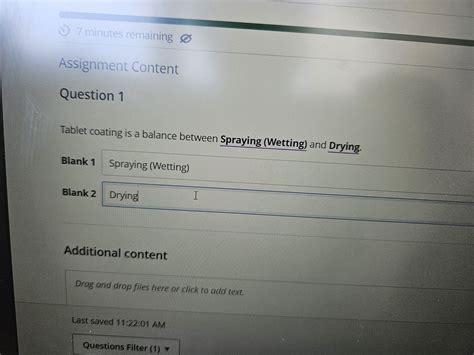 solved 7 ﻿minutes remainingassignment contentquestion