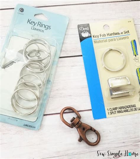 How To Make Fabric Keychains Sew Simple Home