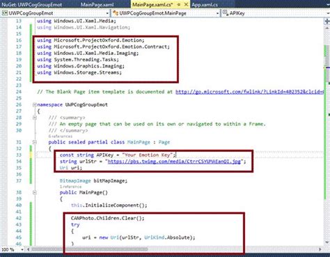 Multiple People Emotions In Uwp With Cognitive Service Emotion Api
