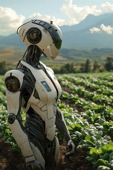 Precision Agriculture Autonomous Robot Inspecting Vegetables For