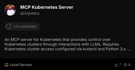 Mcp Kubernetes Server Mcp Servers · Lobehub