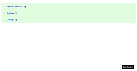 react hook tree examples codesandbox