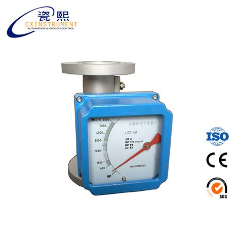 Dual Line Display Float Flow Meter Metal Tube Gas Rotameter Metal Tube Rotameter And Variable