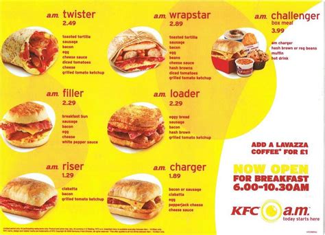 Kfc Breakfast Menu Pakistan At Emily Beaudoin Blog