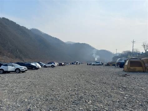 서울 경기 근교 노지 캠핑장 차박 홍천 모곡 밤벌유원지