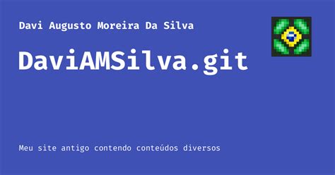 Davi Augusto Moreira Da Silva