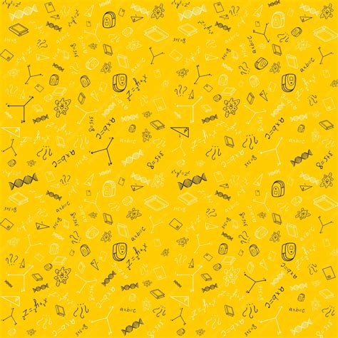 Premium Vector Back To School Pattern Background Set Of Different