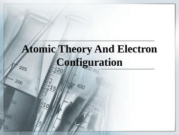 Chemistry Atomic Theory And Quantum Model PowerPoint By Dr Lyons