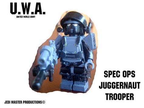 Uwa Special Ops Juggernaut Custom Trooper Custom Lego Minifigures