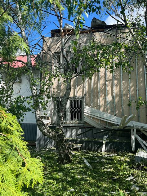 Руслан Кравченко На Харківщині через російський удар пошкоджено будівлю податкової