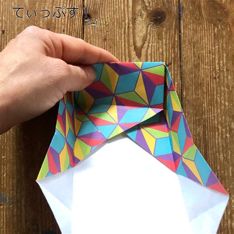 折り紙で作る箱－直方体や正方形の箱の折り方 てぃっぷす！