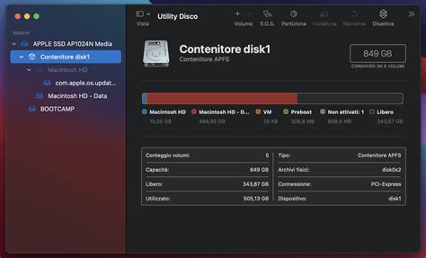 Disk Utility Partition Ssd Apfs Contain Apple Community