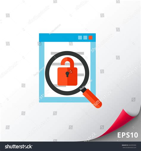 Password Hacking Concept Icon Stock Vector Royalty Free 604395500 Shutterstock