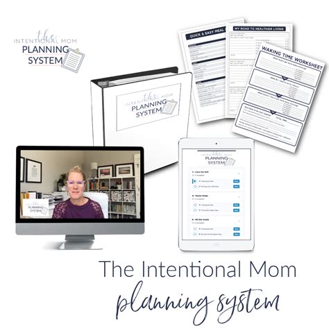 The Intentional Mom Planning System The Intentional Mom Shop