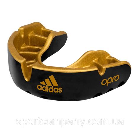 Капа доросла Adidas Opro Gold для боксу однощелепна боксерська для ...